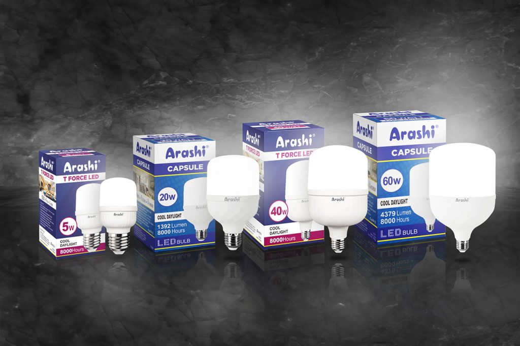 Lampu LED T - Arashi